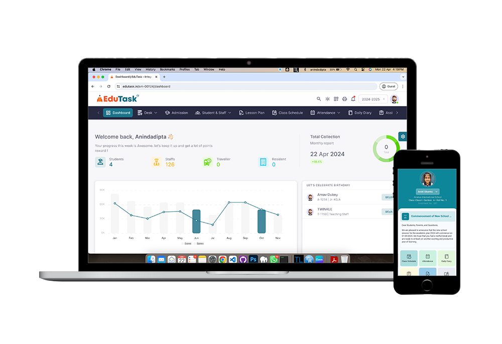 School Management System | Cloud-based Educational ERP - EduTask